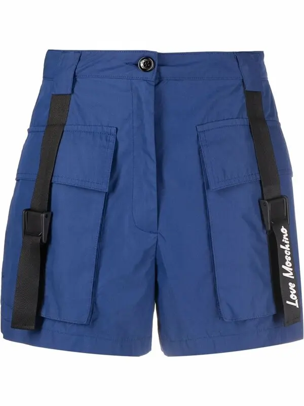 Moschino High-waisted Cargo Shorts