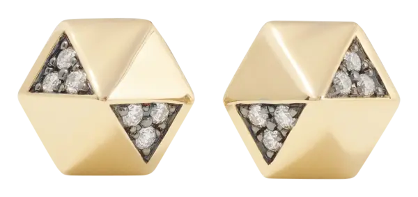 Harwell Godfrey 18-karat Rhodium-plated And Diamond Earrings