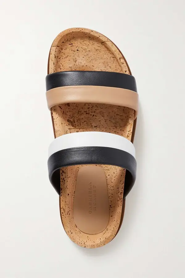 Gabriela Hearst Striker Leather Platform Sandals
