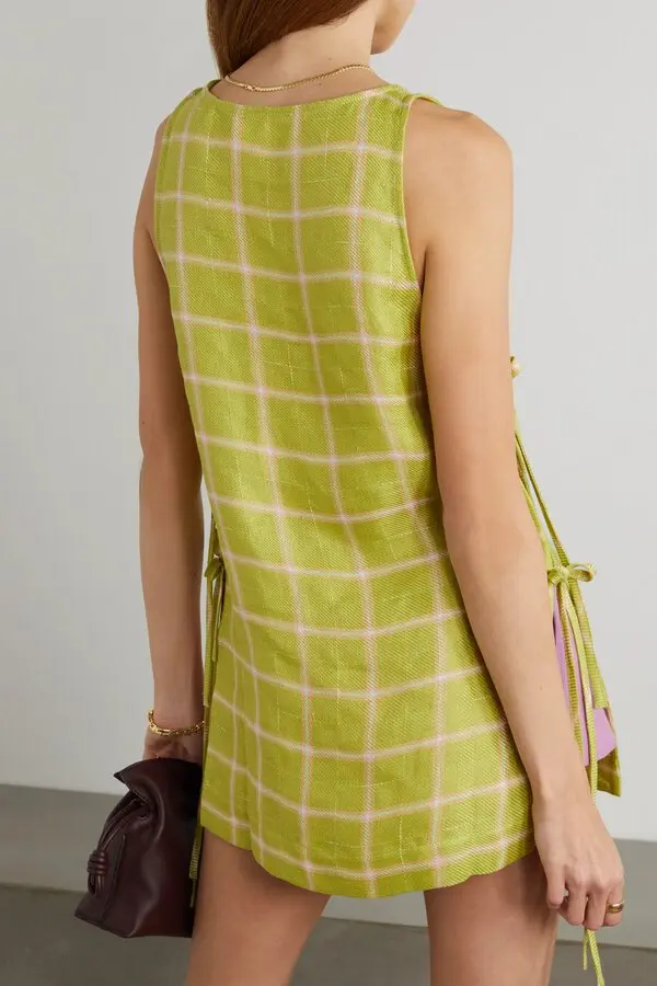 bondi born green dress Bondi Born Sardinia Mini Dress in Apple – Coco & Lola