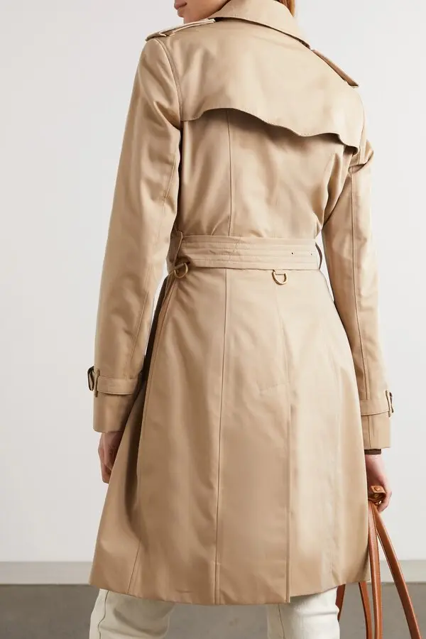 Burberry The Chelsea Cotton-gabardine Trench Coat