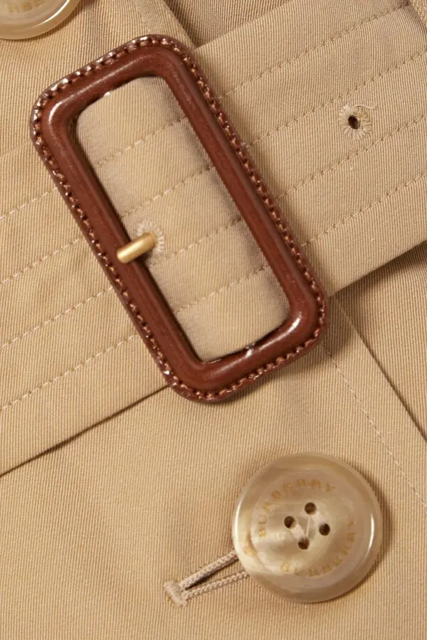 Burberry The Chelsea Cotton-gabardine Trench Coat