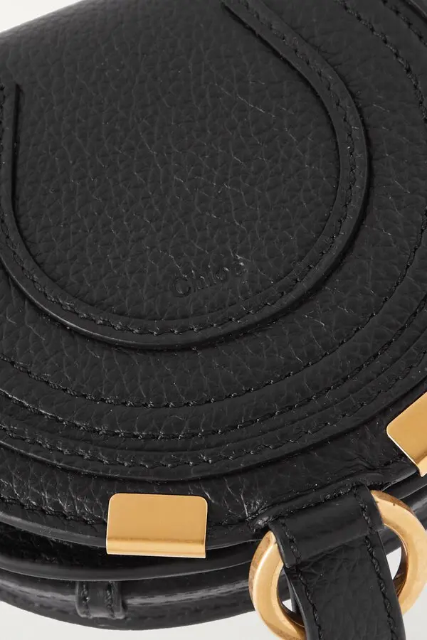 Chloé Marcie Micro Textured-leather Shoulder Bag