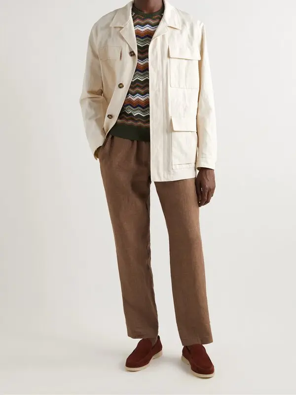 Loro Piana Mojave Camp-collar Field Jacket