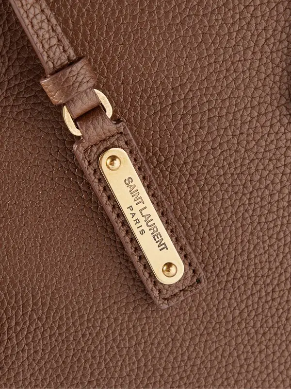 Saint Laurent Sac De Jour Large Leather Tote Bag - Brown