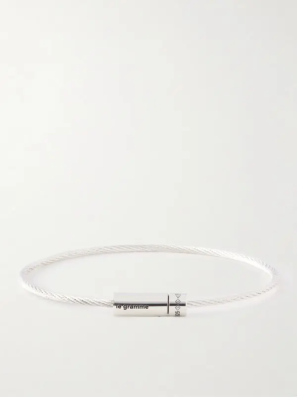 Le Gramme 7g Polished Sterling Bracelet - Silver