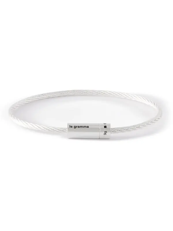 Le Gramme 9g Polished Sterling Bracelet - Silver
