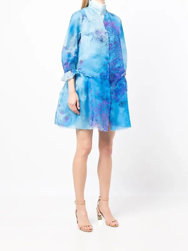 Shiatzy Chen Floral Silk Jacket