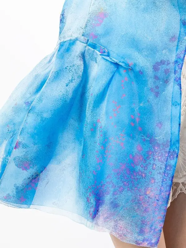 Shiatzy Chen Floral Silk Jacket