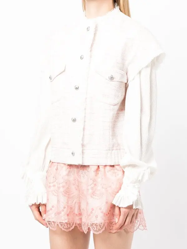 Shiatzy Chen Embellished Tweed Jacket