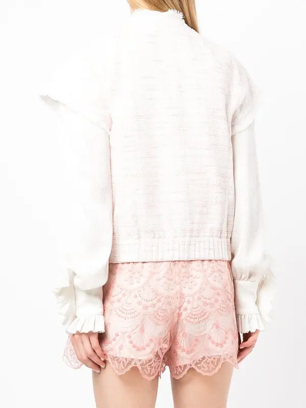 Shiatzy Chen Embellished Tweed Jacket