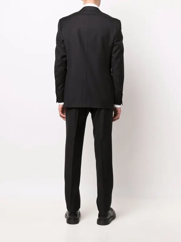 Canali Tailored Single-breasted Suit - Black