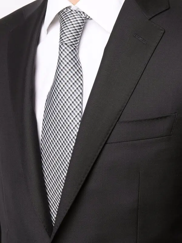 Canali Tailored Single-breasted Suit - Black