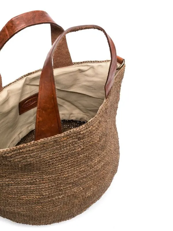IBELIV Woven Basket Tote