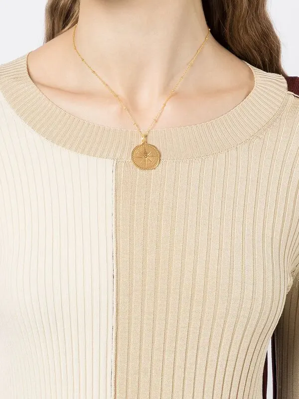DOWER & HALL True North -plated Necklace