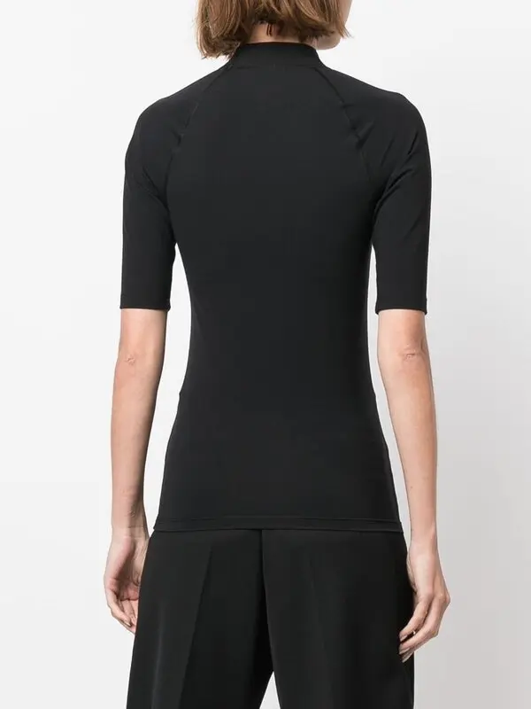 JIL SANDER Logo-print Scuba Top