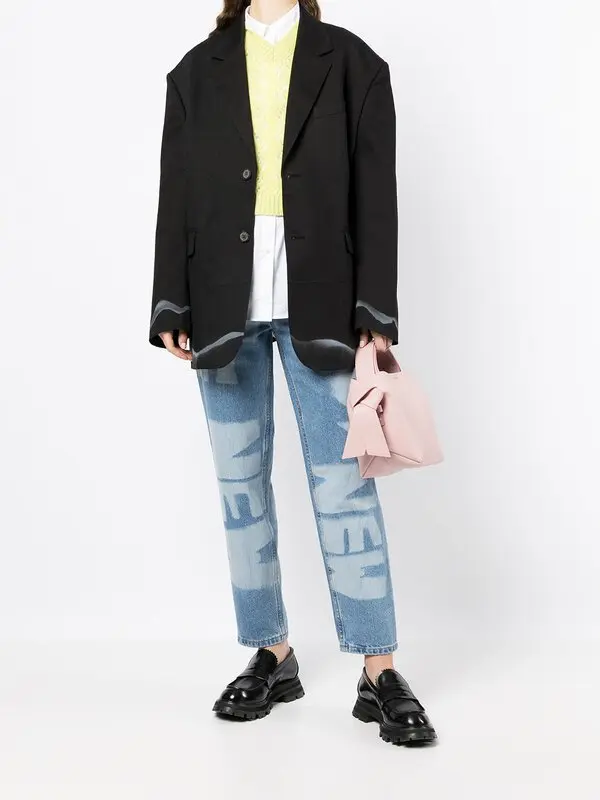 ADER ERROR Slogan Jeans