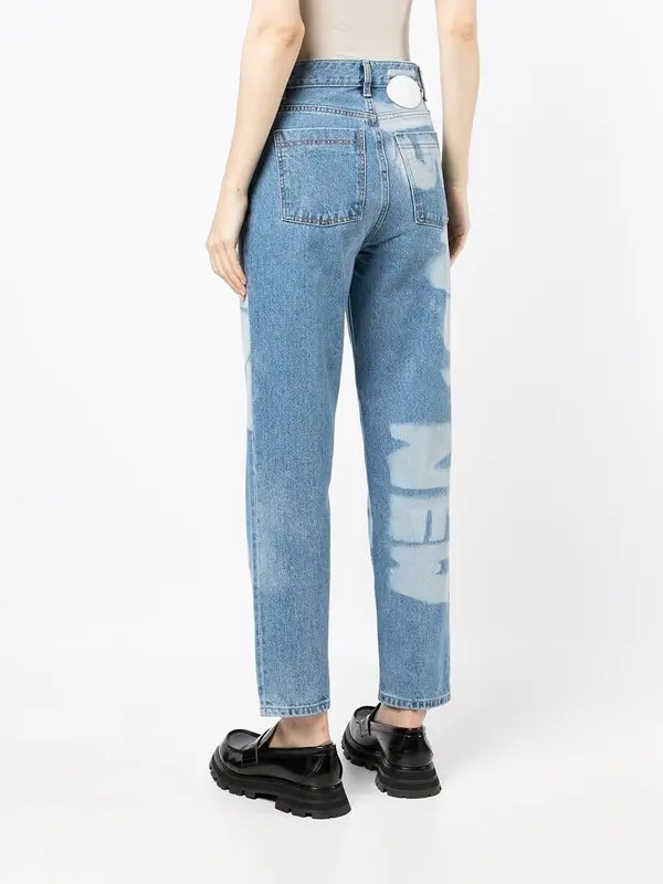 ADER ERROR Slogan Jeans