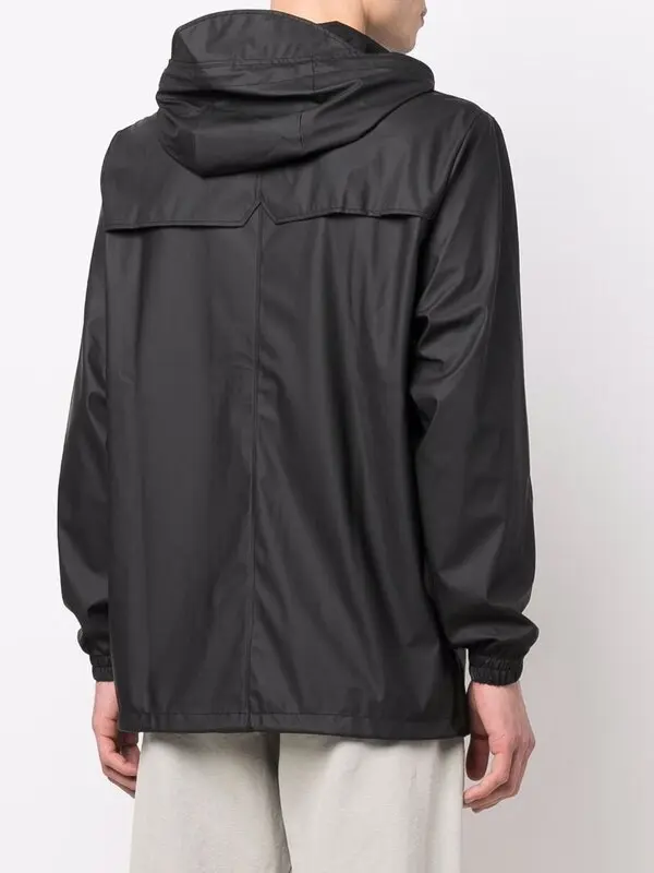 Rains Drawstring Hooded Jacket