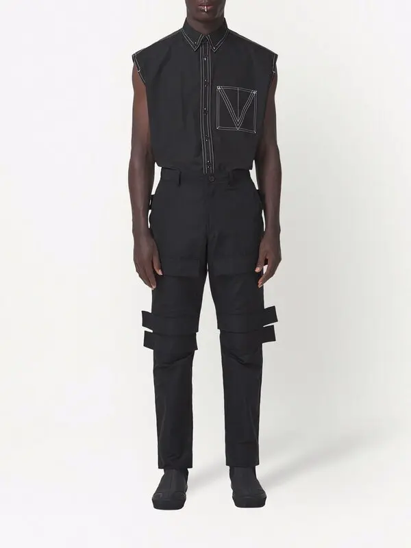 Burberry Panel-detail Cargo Trousers