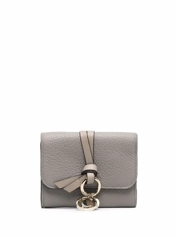 Chloé Alphabet Tri-fold Wallet - Grey