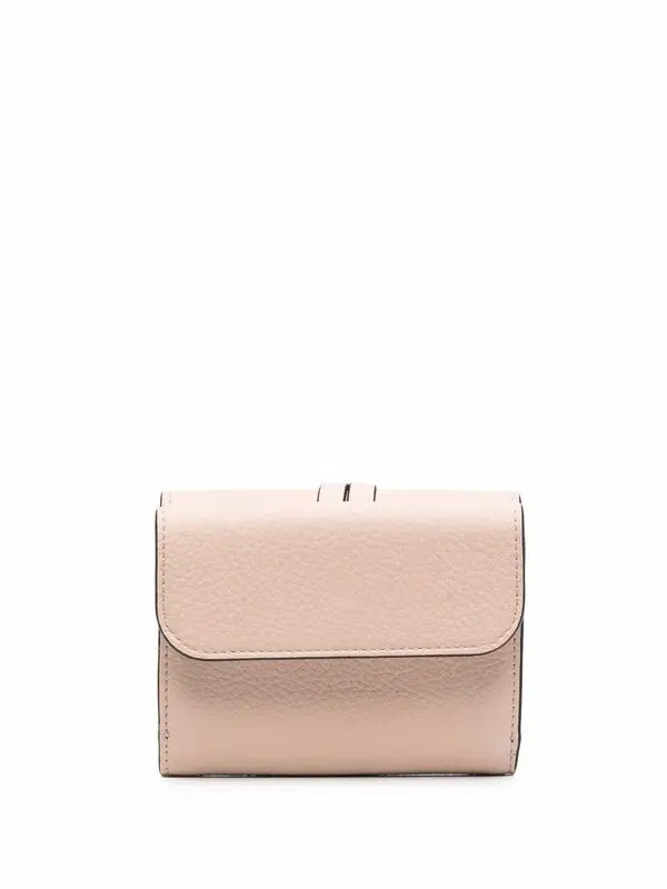 Chloé Alphabet Tri-fold Wallet - Pink