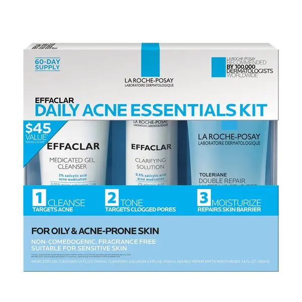 LA ROCHE-POSAY Effaclar Acne Daily Essentials Kit - One-color