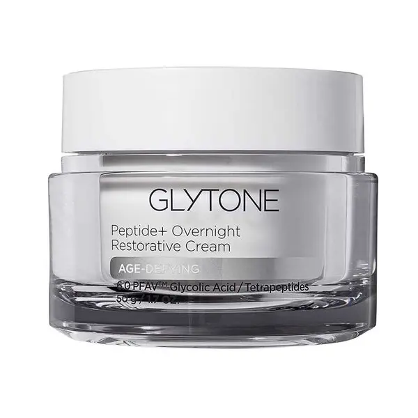 GLYTONE Age Defying Peptide+ Overnight Restorative Cream - One-color