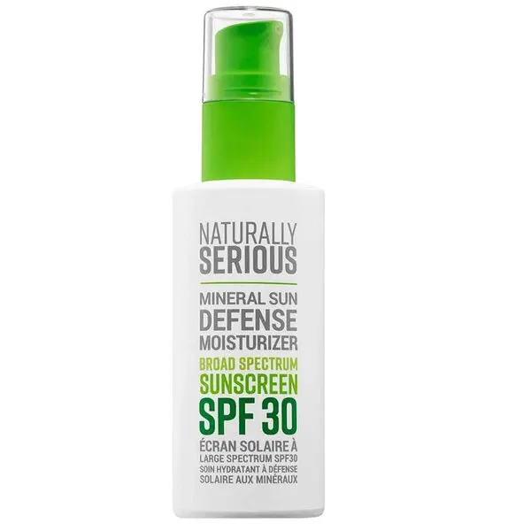 NATURALLY SERIOUS Mineral Defense Moisturizer Sunscreen Spf 30 - One-color