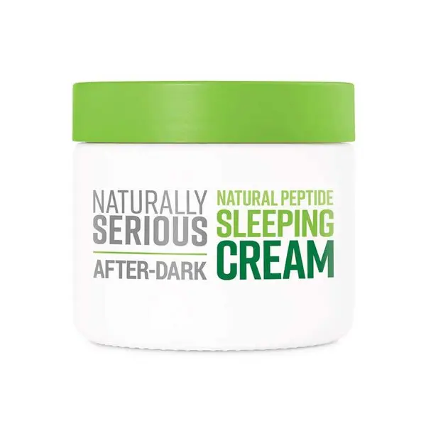 NATURALLY SERIOUS After-dark Natural Peptide Sleeping Cream - One-color
