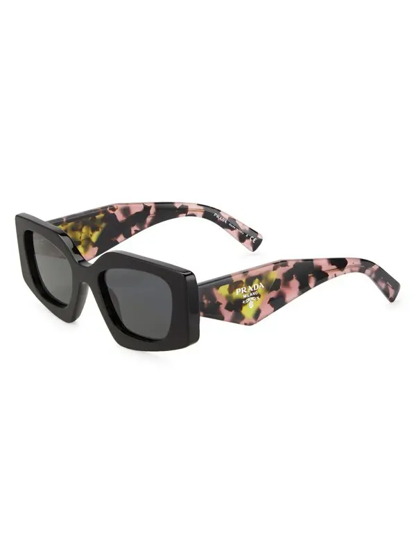 Prada 51mm Geometric Sunglasses