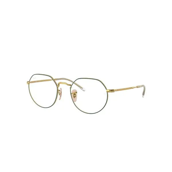 Ray-ban Jack Optics Eyeglasses Frame - Gold