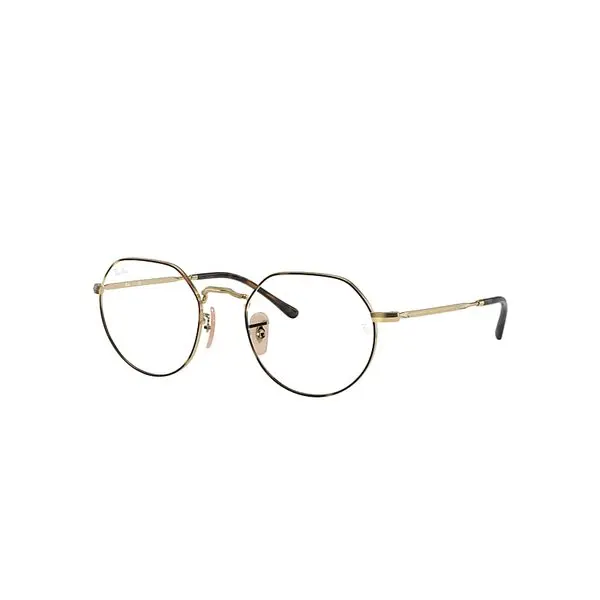 Ray-ban Jack Optics Eyeglasses Frame - Shiny Gold