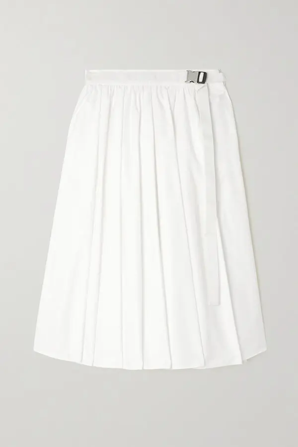 Moncler Shell Midi Skirt