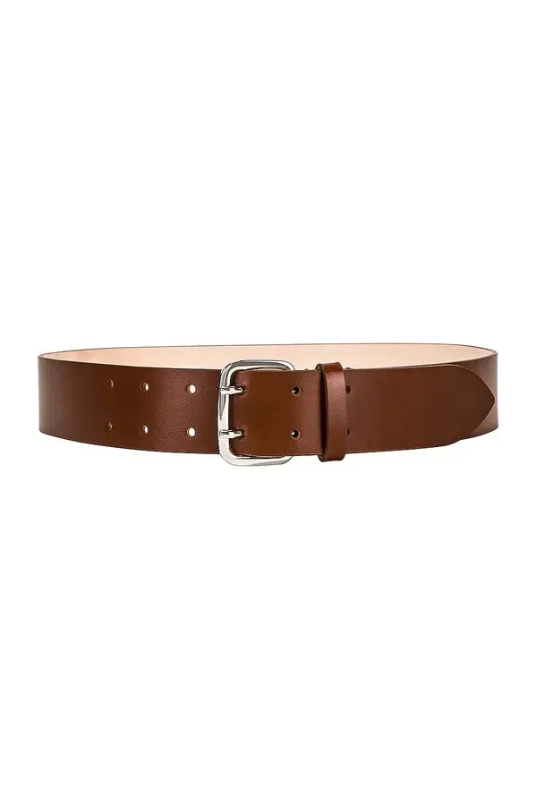 DEHANCHE Hutch Belt - Camel & Silver