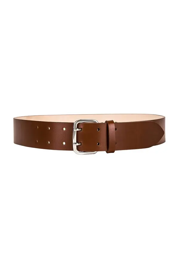 DEHANCHE Hutch Belt - Camel & Silver