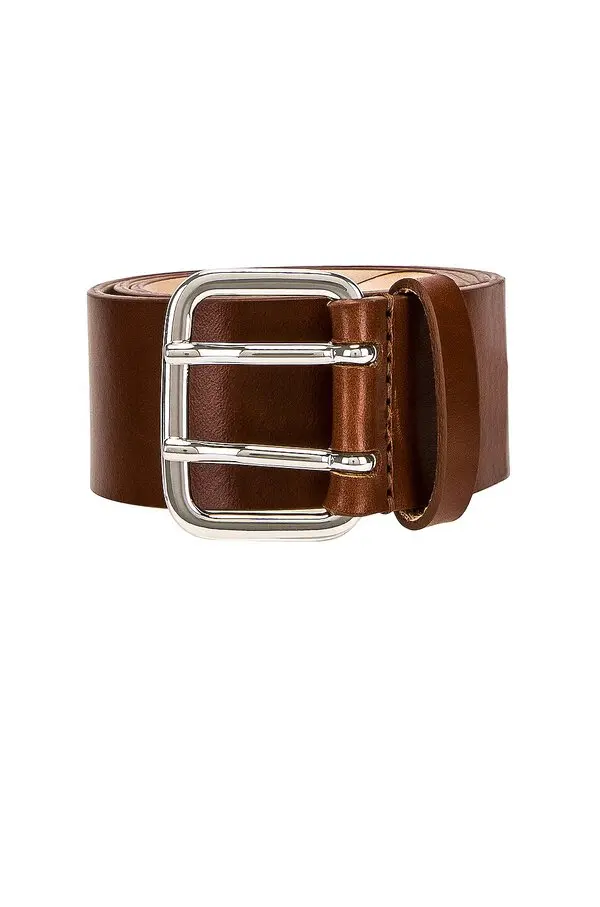 DEHANCHE Hutch Belt - Camel & Silver