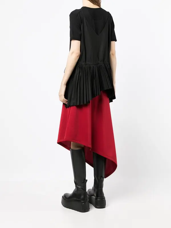 JUUN.J Pleated-hem T-shirt