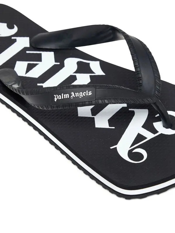 Palm Angels Logo-print Flip Flops