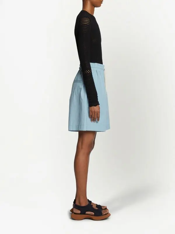Proenza Schouler White Label Drawstring Knee-length Shorts