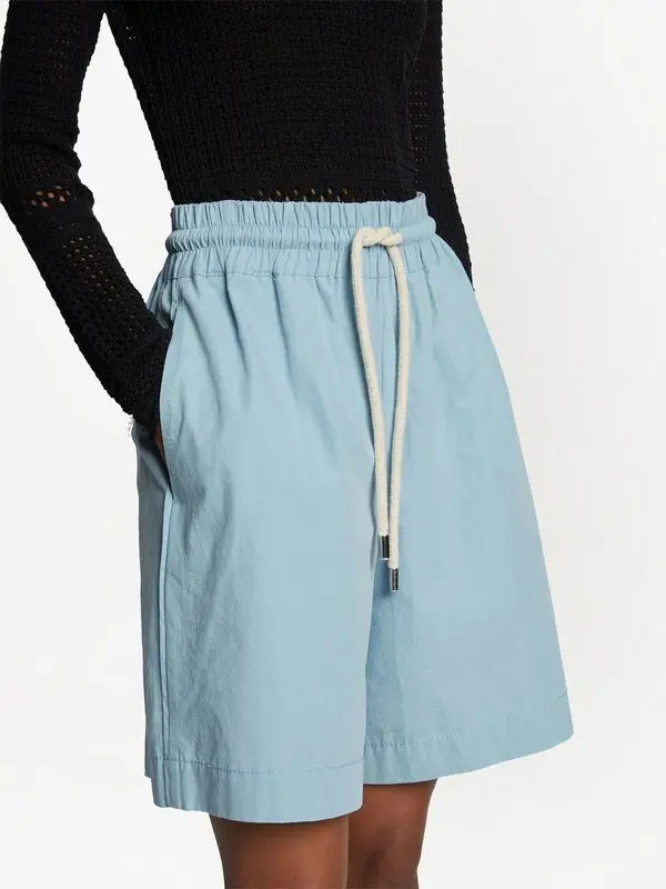Proenza Schouler White Label Drawstring Knee-length Shorts