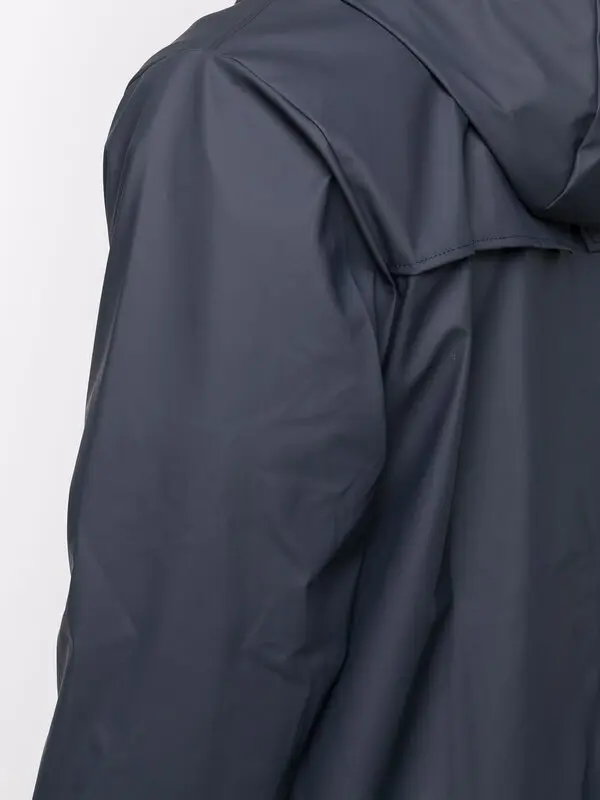 Rains Drawstring Hooded Jacket