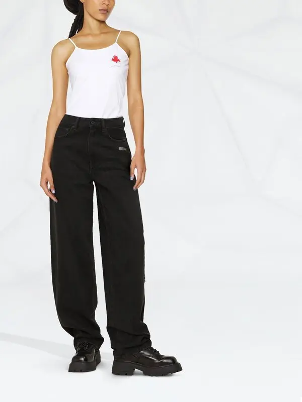 Dsquared2 Maple Leaf Logo-print Tank Top