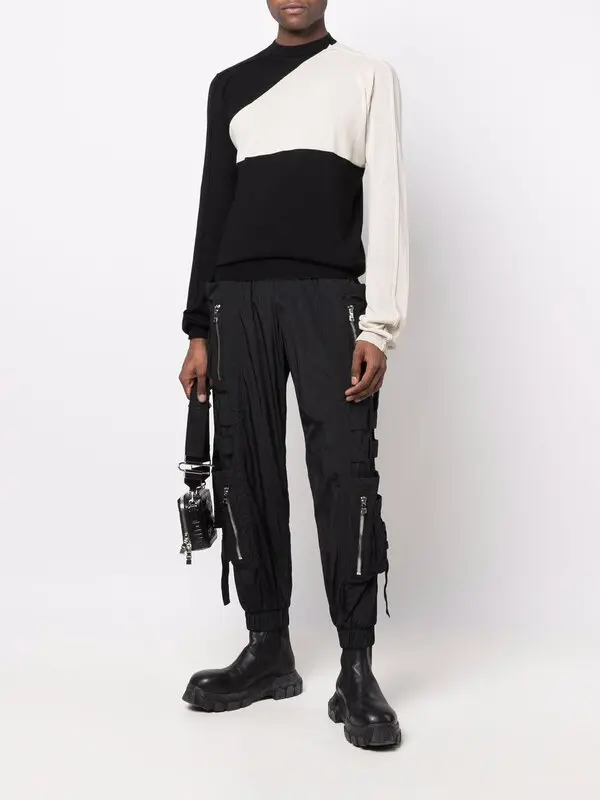 Balmain Zipped-pocket Shell Joggers