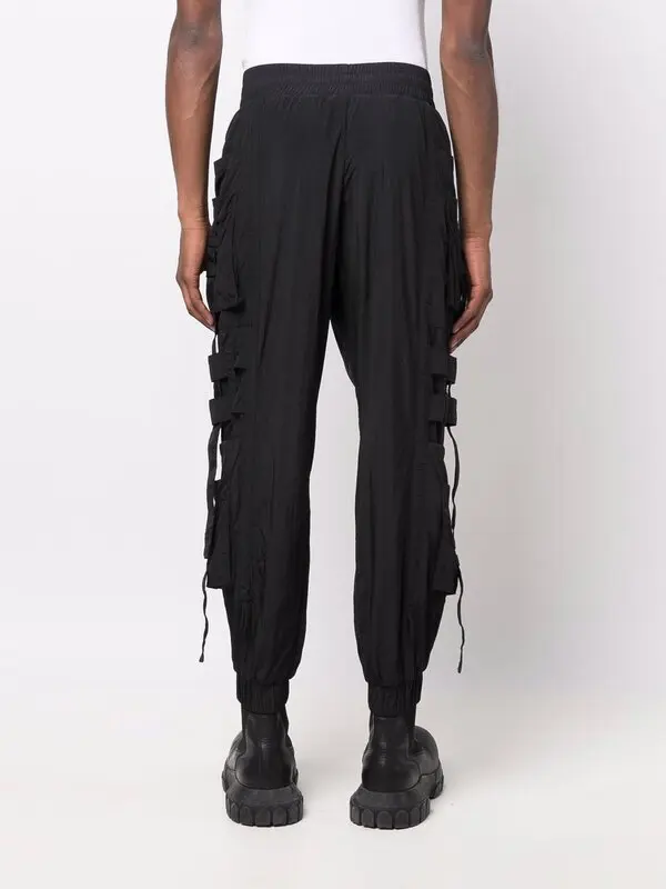 Balmain Zipped-pocket Shell Joggers