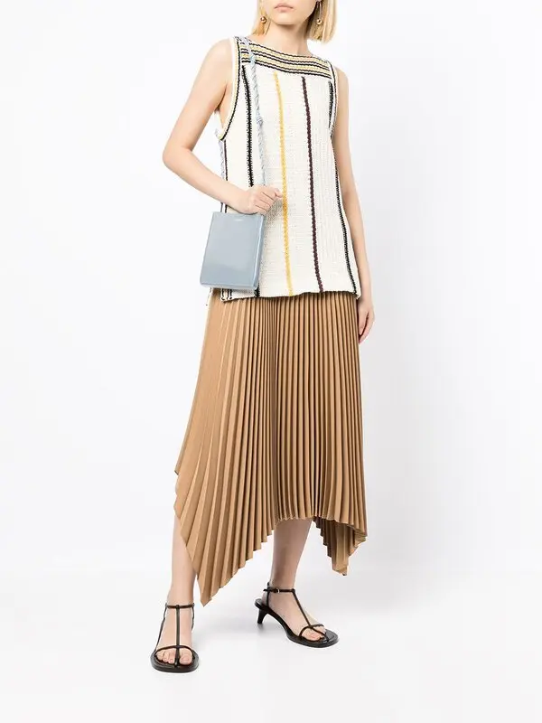 JIL SANDER Tangle Small Leather Crossbody Bag