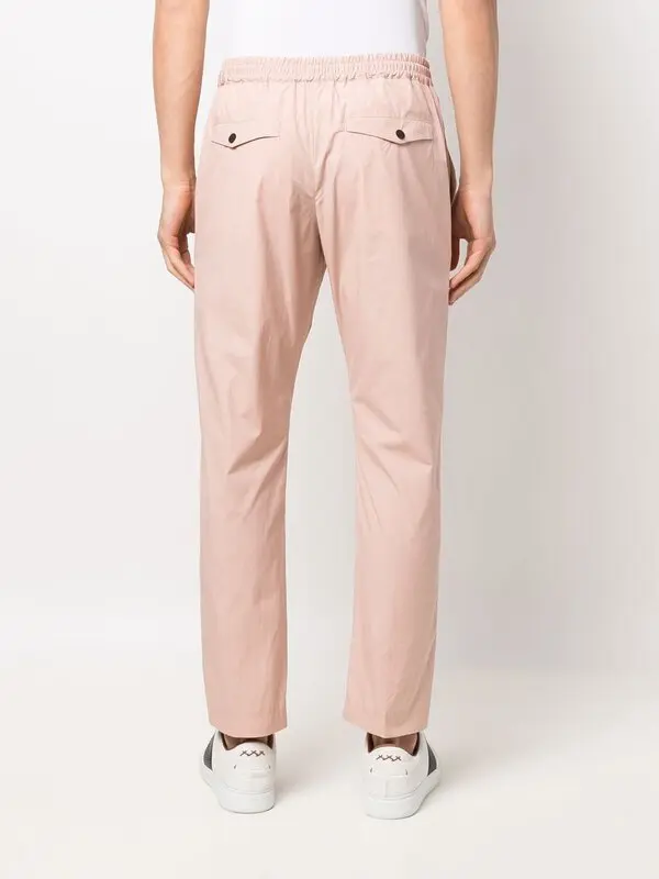 PT TORINO Drawstring-waist Four-pocket Chinos