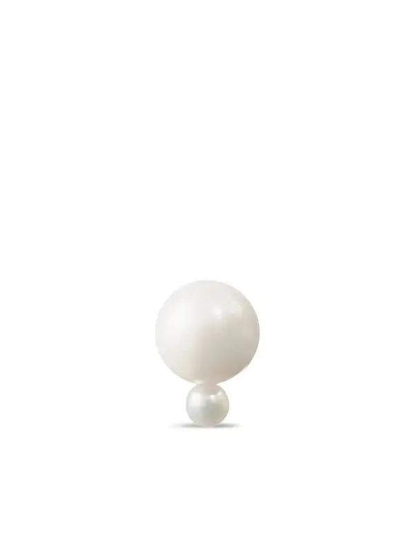 Sophie Bille Brahe 14kt Yellow Babylon Pearl Earring - Gold