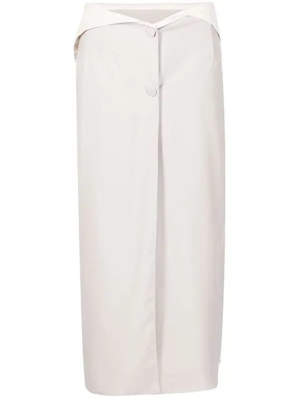 Rokh Mid-length Skirt With Slits