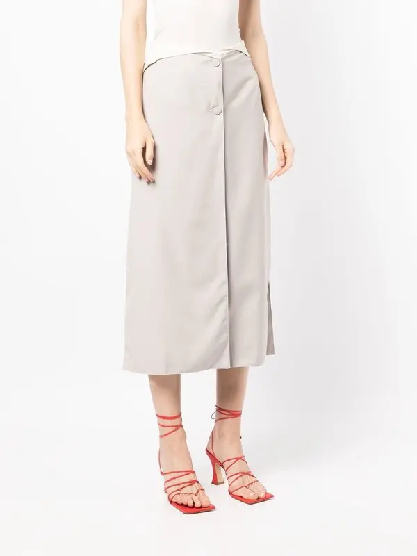 Rokh Mid-length Skirt With Slits